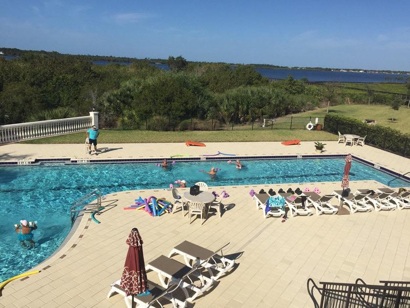 Water Aerobics - Myakka River Motorcoach Resort